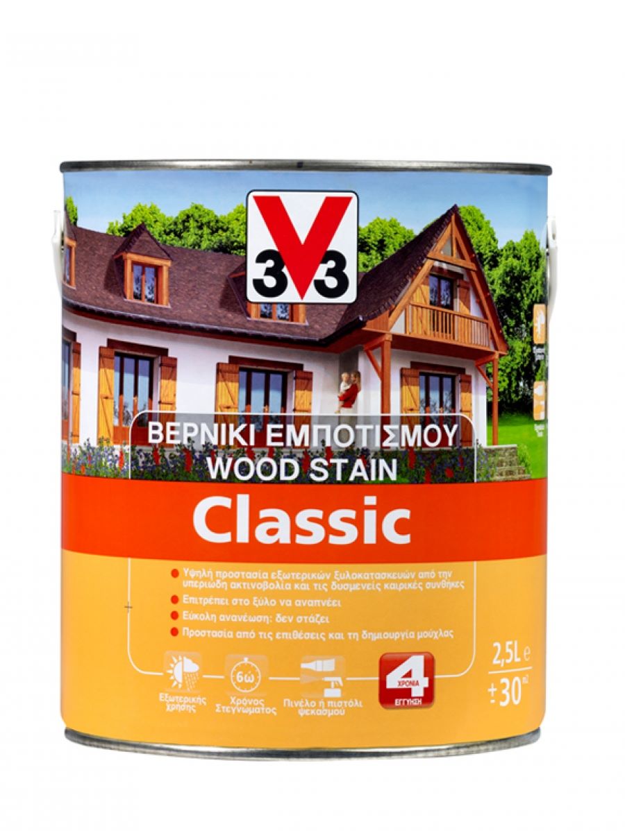 V33 CLASSIC ΒΕΡΝΙΚΙ ΕΜΠΟΤΙΣΜΟΥ 750ml νεφτιου